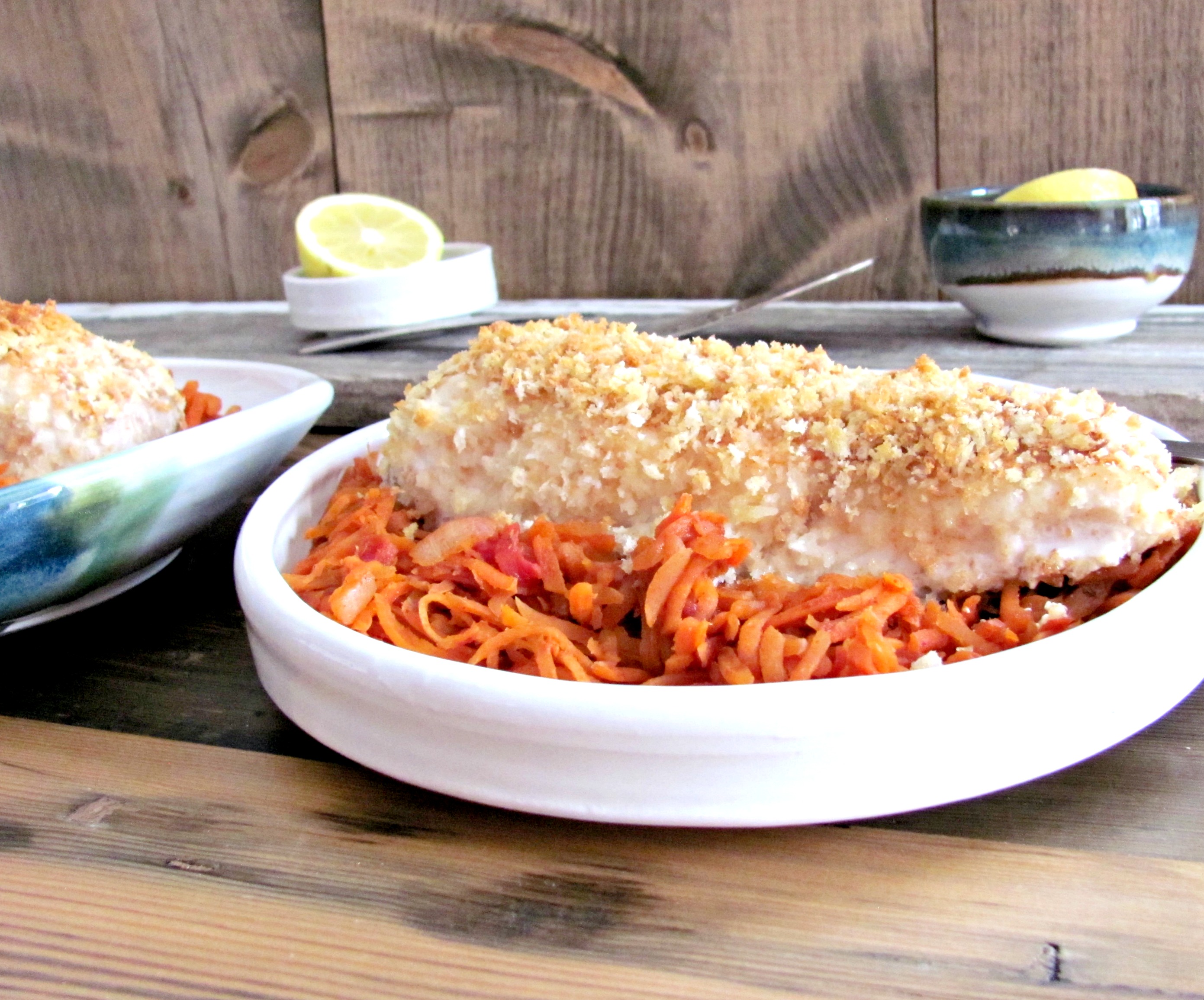Polish Fish with Greek Sauce | deb's pots