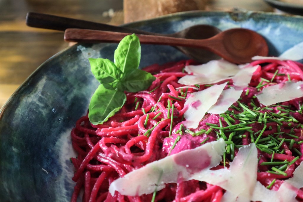 Roasted Beet Pesto | deb's pots