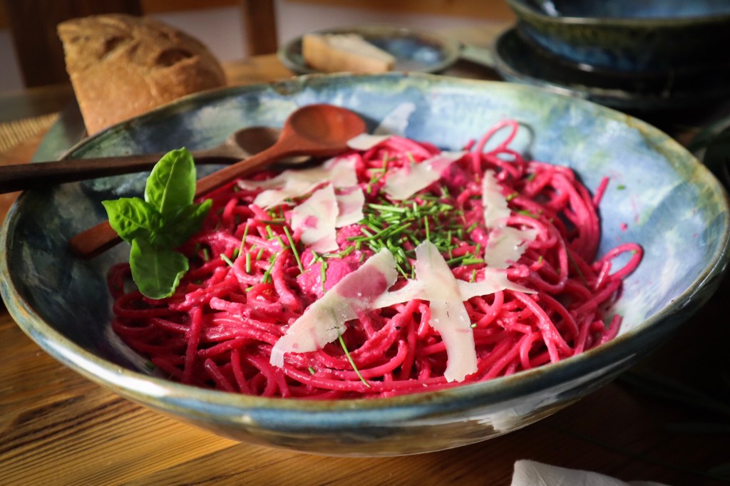 Roasted Beet Pesto | deb's pots