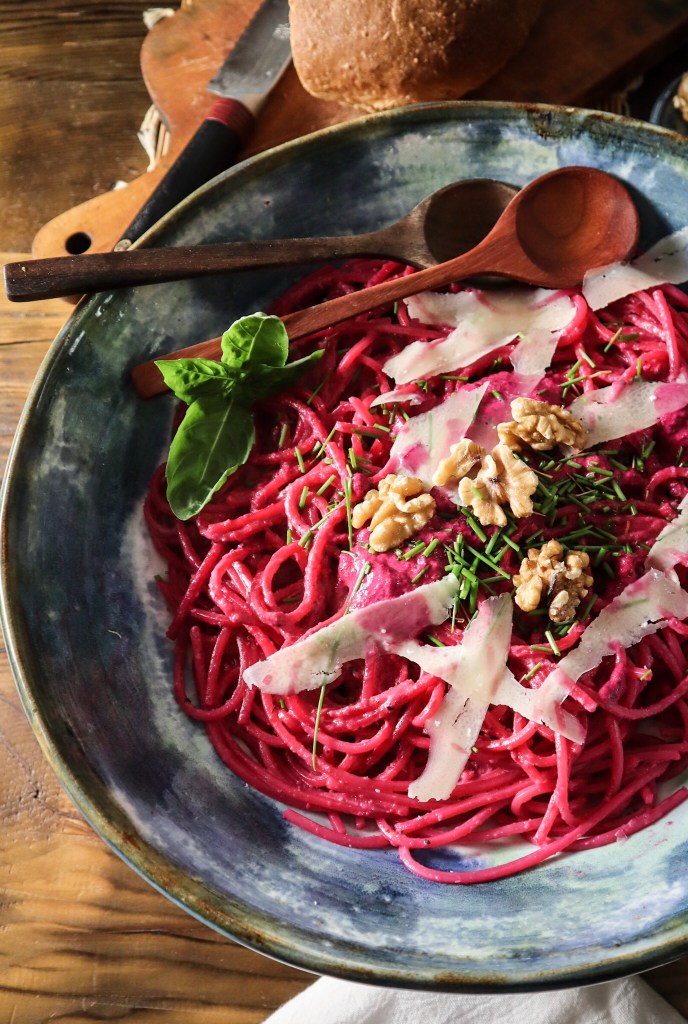 Roasted Beet Pesto | deb's pots
